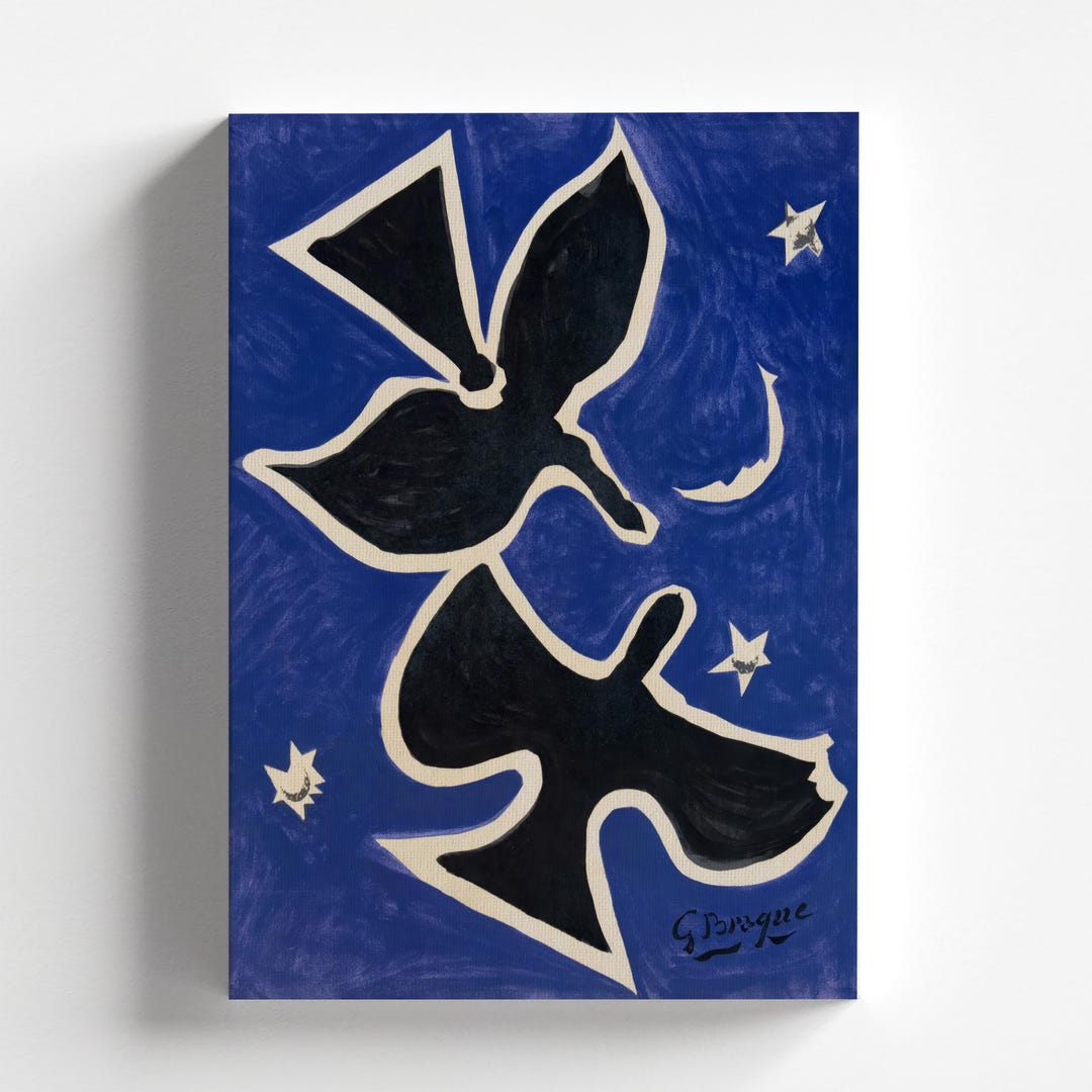 Georges Braque Birds Print, Famous Art, Lithograph, Modern Gallery Wall ...