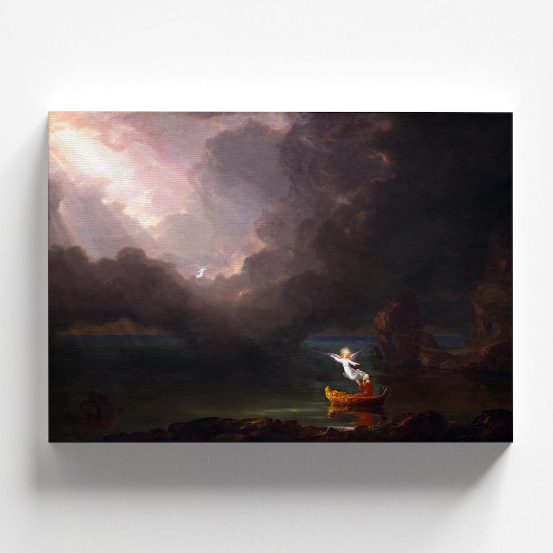 The Voyage of Life: Old Age by Thomas Cole 1842 | Romanticism Art Print ...