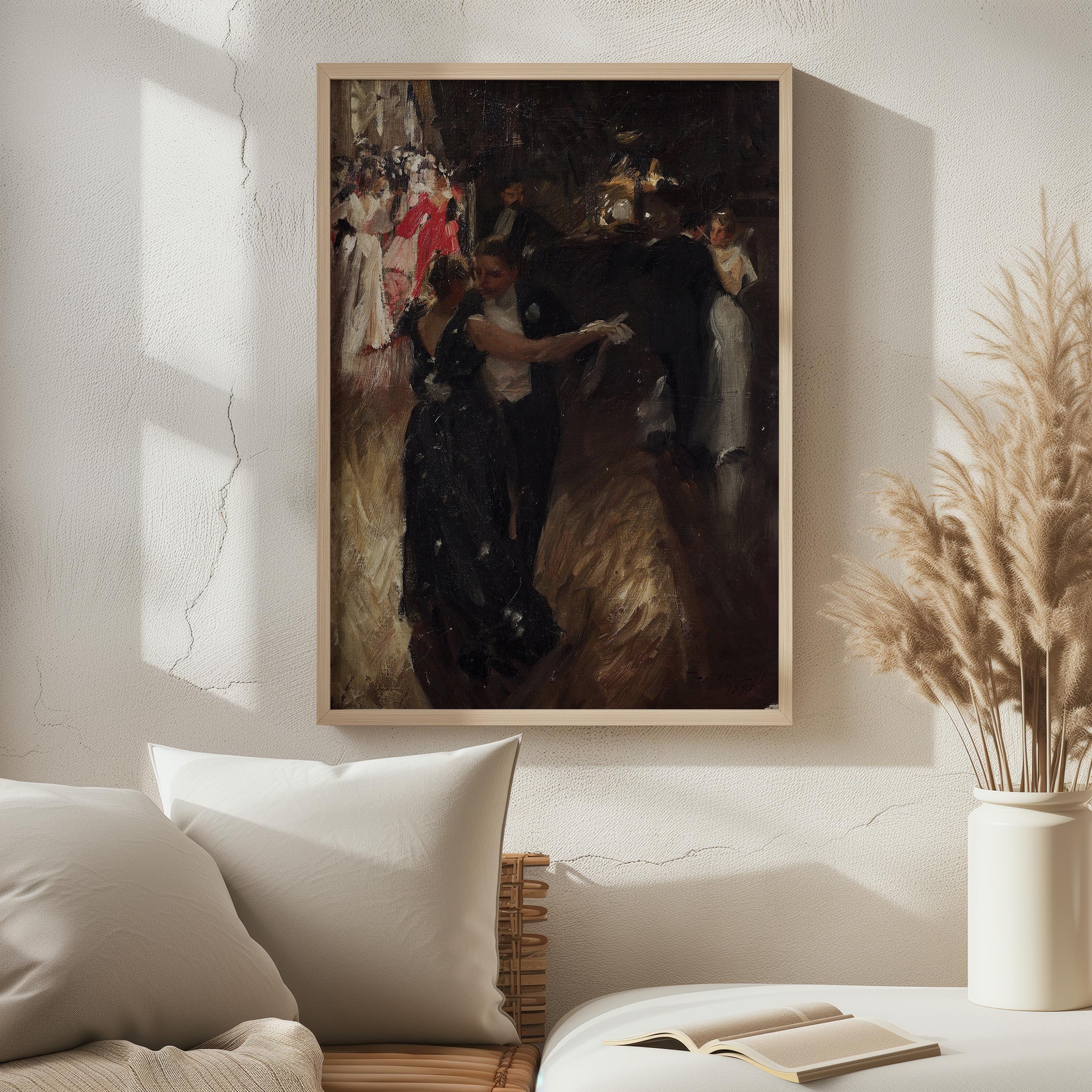 The Waltz by Anders Zorn 1891 | Swedish Art Print (D0880) - Etsy
