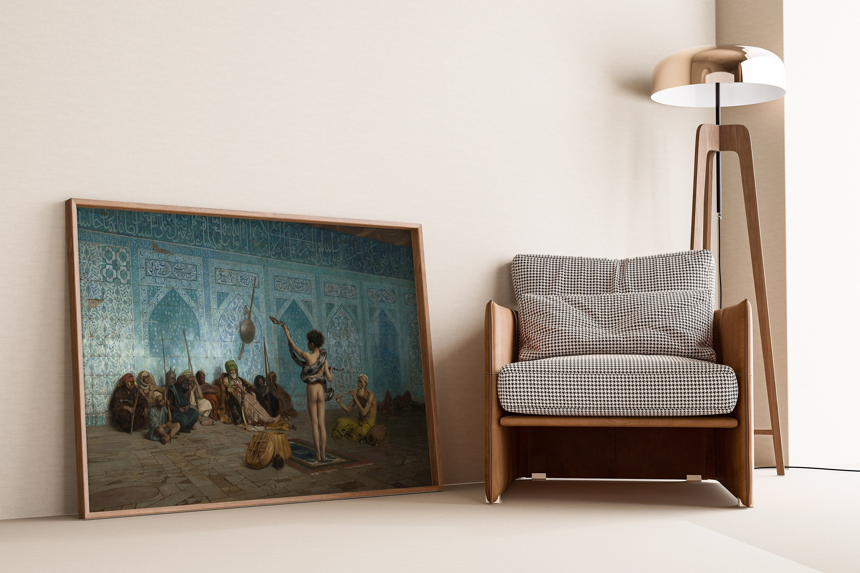 The Snake Charmer by Jean-léon Gérôme C.1870 Orientalism, Genre ...