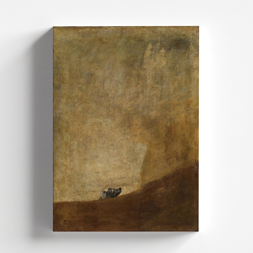 The Dog (el Perro) From 'the Black Paintings' by Francisco De Goya C ...