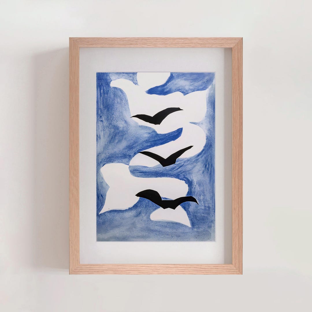 Georges Braque Birds Print, Famous Art, Lithograph, Modern Gallery Wall ...