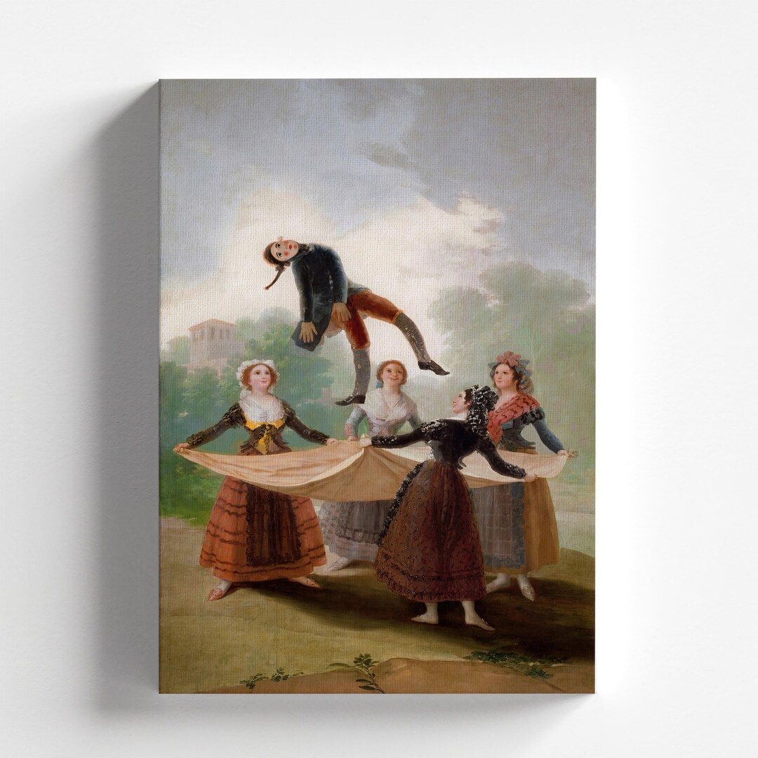 The Straw Manikin by Francisco Goya 1792 | Romanticism Art Print (B3191 ...