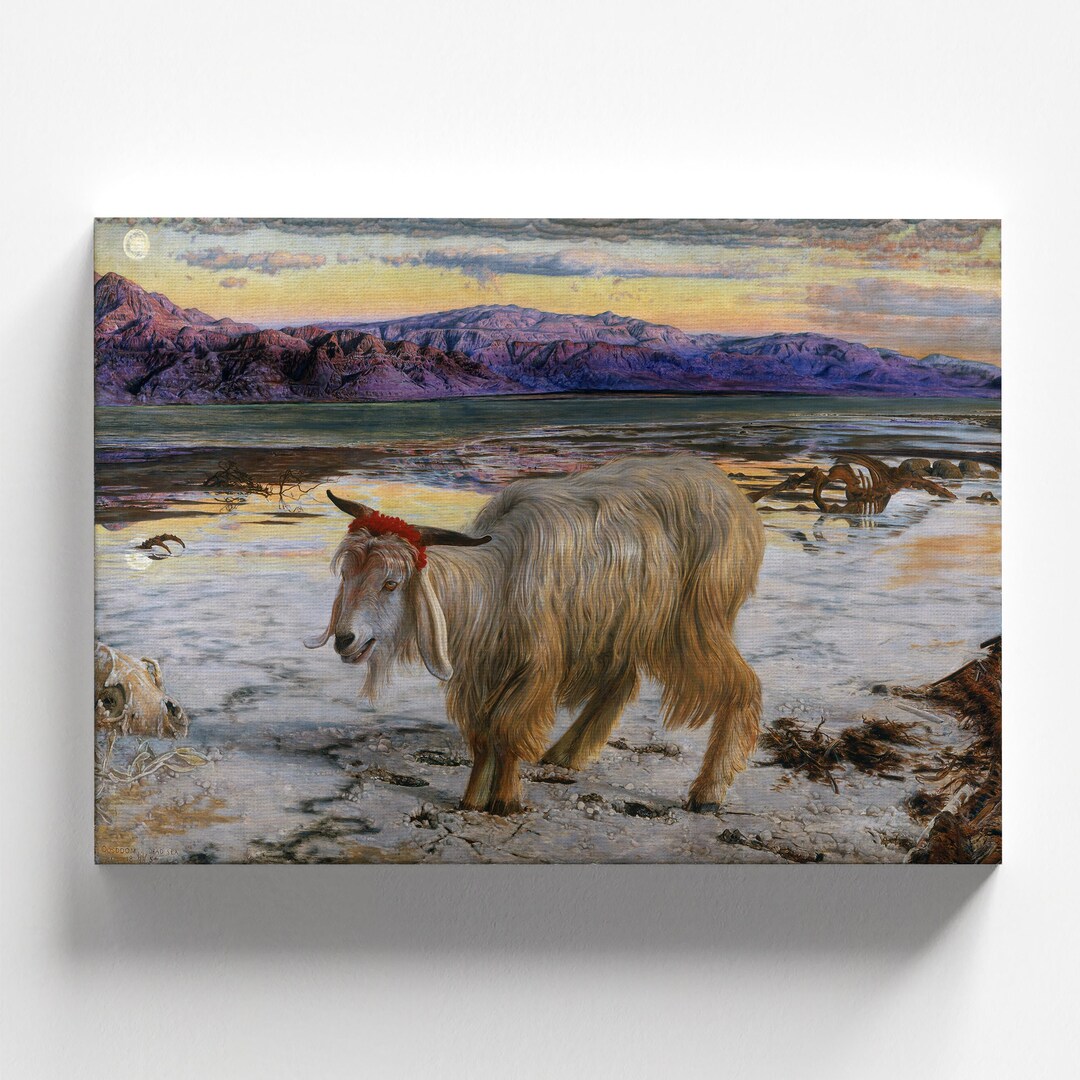 The Scapegoat by William Holman Hunt 1854 | Pre-raphaelite Art Print ...
