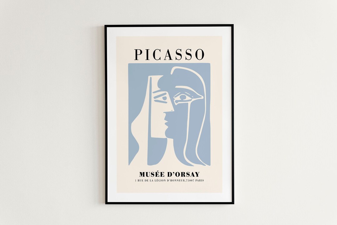 Picasso Musée D'orsay Art Exhibition Poster Home Decor Poster ...