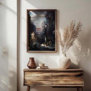 Hercules and the Lernaean Hydra by Gustave Moreau 1964 | Symbolism Art ...