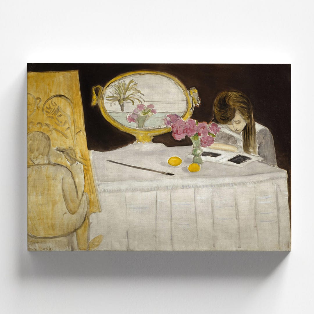 The Painting Lesson (la Leçon De Peinture) by Henri Matisse 1919 ...