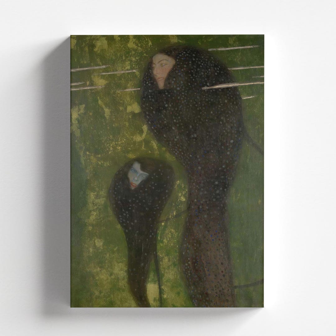 Silver Fish (nymphs) by Gustav Klimt (1899) | Art Nouveau (modern ...