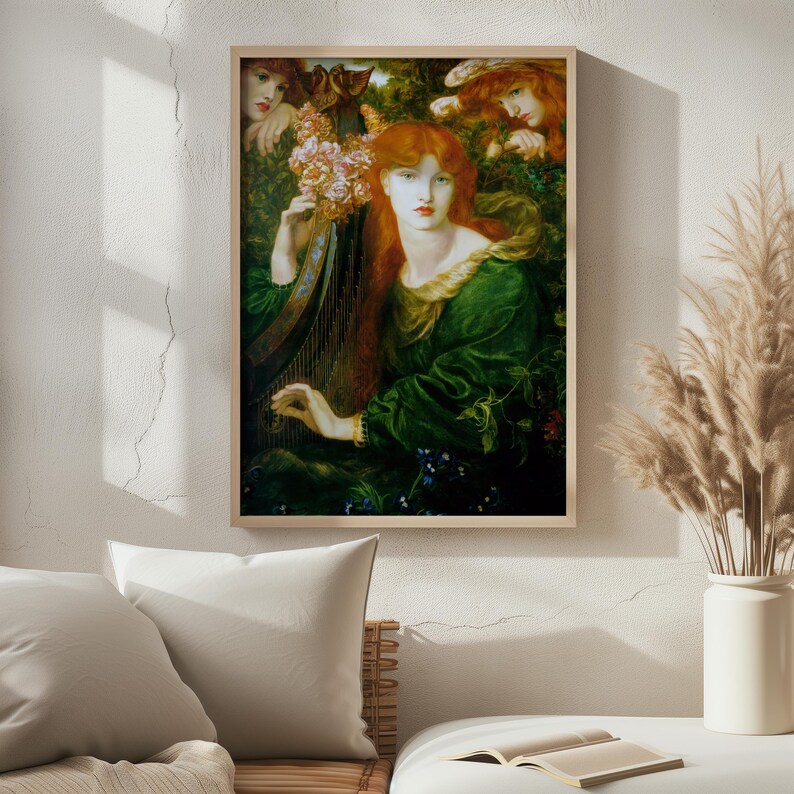 The Garland by Dante Gabriel Rossetti 1873 | Pre-raphaelite Art Print ...
