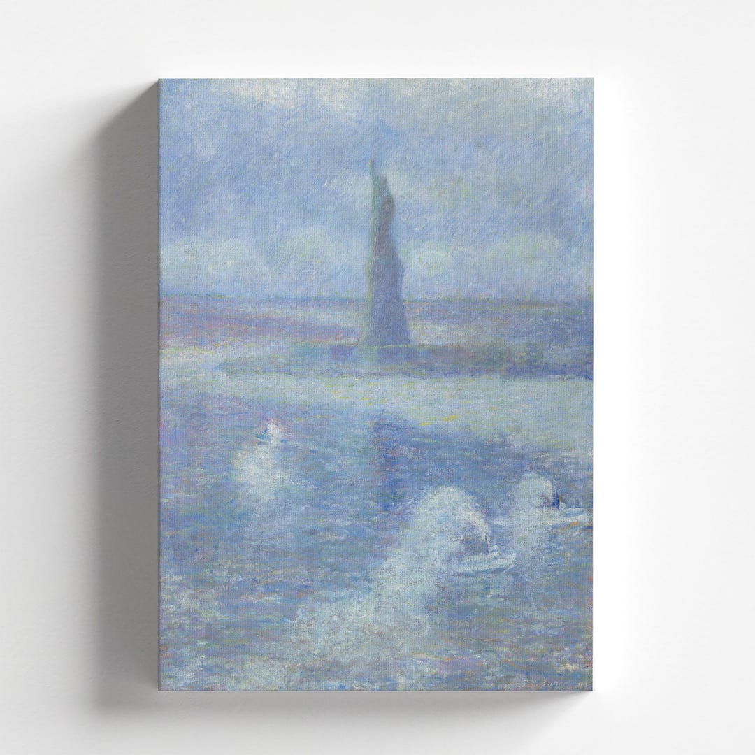Statue of Liberty, N.Y. in Mist by Theodore Earl Butler 1899 ...