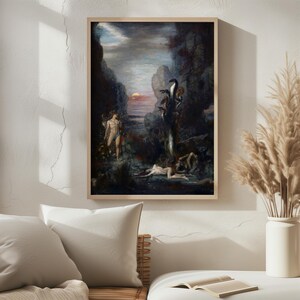Hercules and the Lernaean Hydra by Gustave Moreau 1964 | Symbolism Art ...