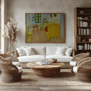 Bedroom in Arles by Vincent Van Gogh 1888 (first Version) | Post ...