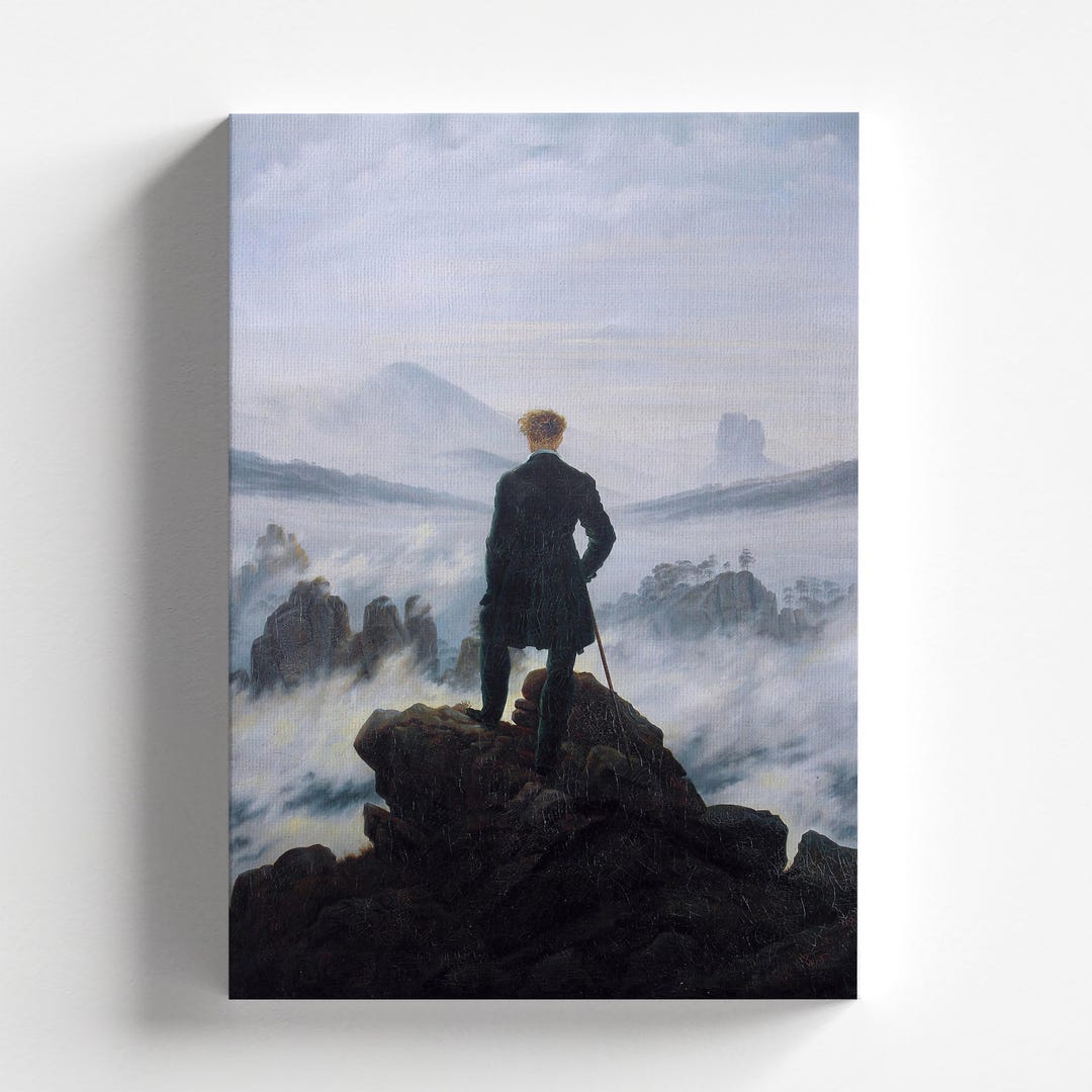 Wanderer Above the Sea of Fog by Caspar David Friedrich 1818 ...