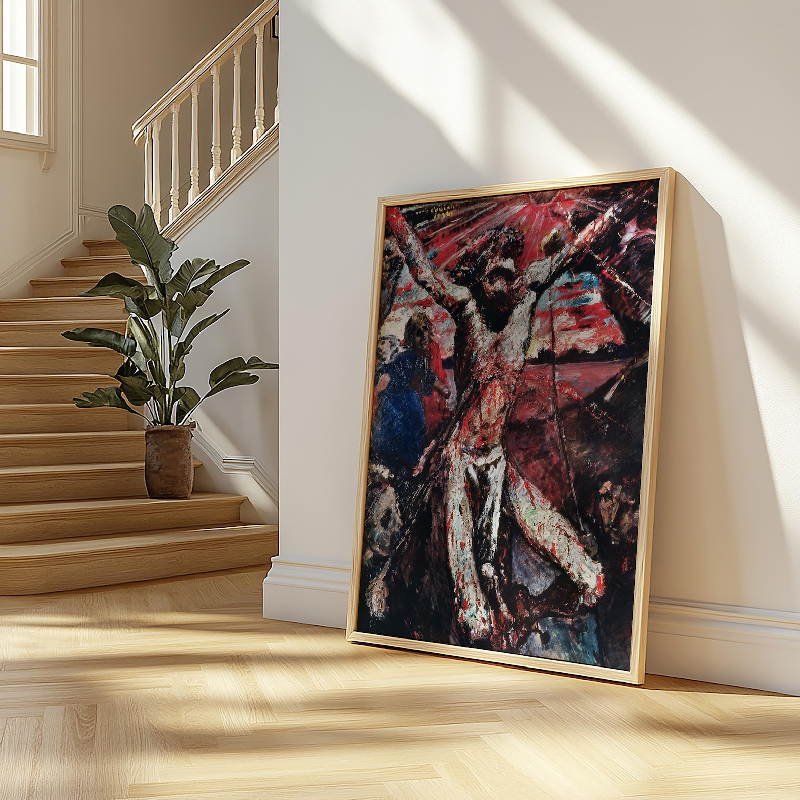 The Red Christ by Lovis Corinth 1922 | Expressionist Art Print (D0743 ...
