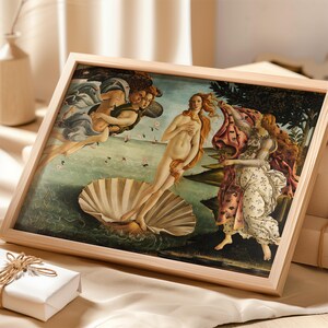 The Birth of Venus (nascita Di Venere) by Sandro Botticelli 1486 ...
