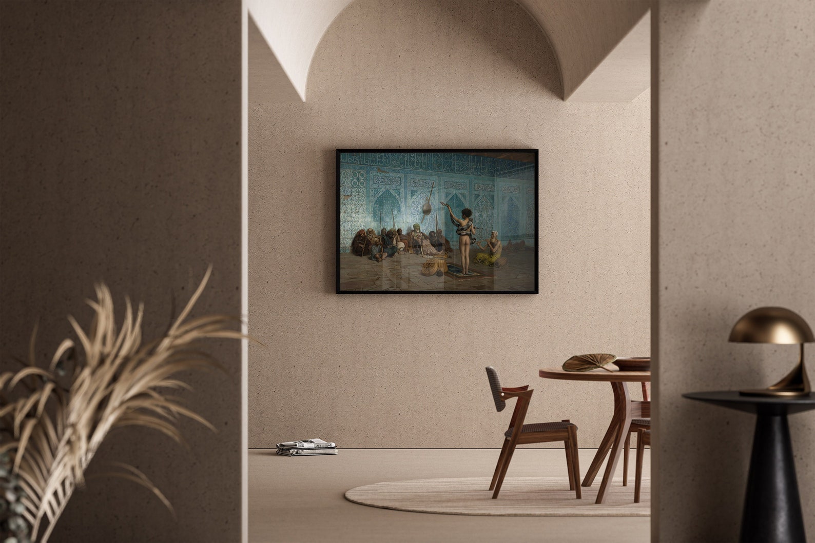 The Snake Charmer by Jean-léon Gérôme C.1870 Orientalism, Genre ...