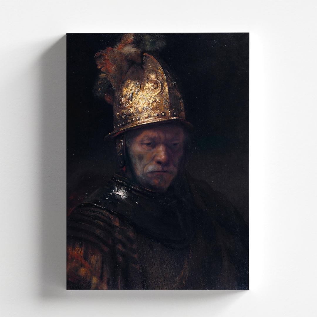 The Man With the Golden Helmet by Circle of Rembrandt C.1650 | Baroque ...