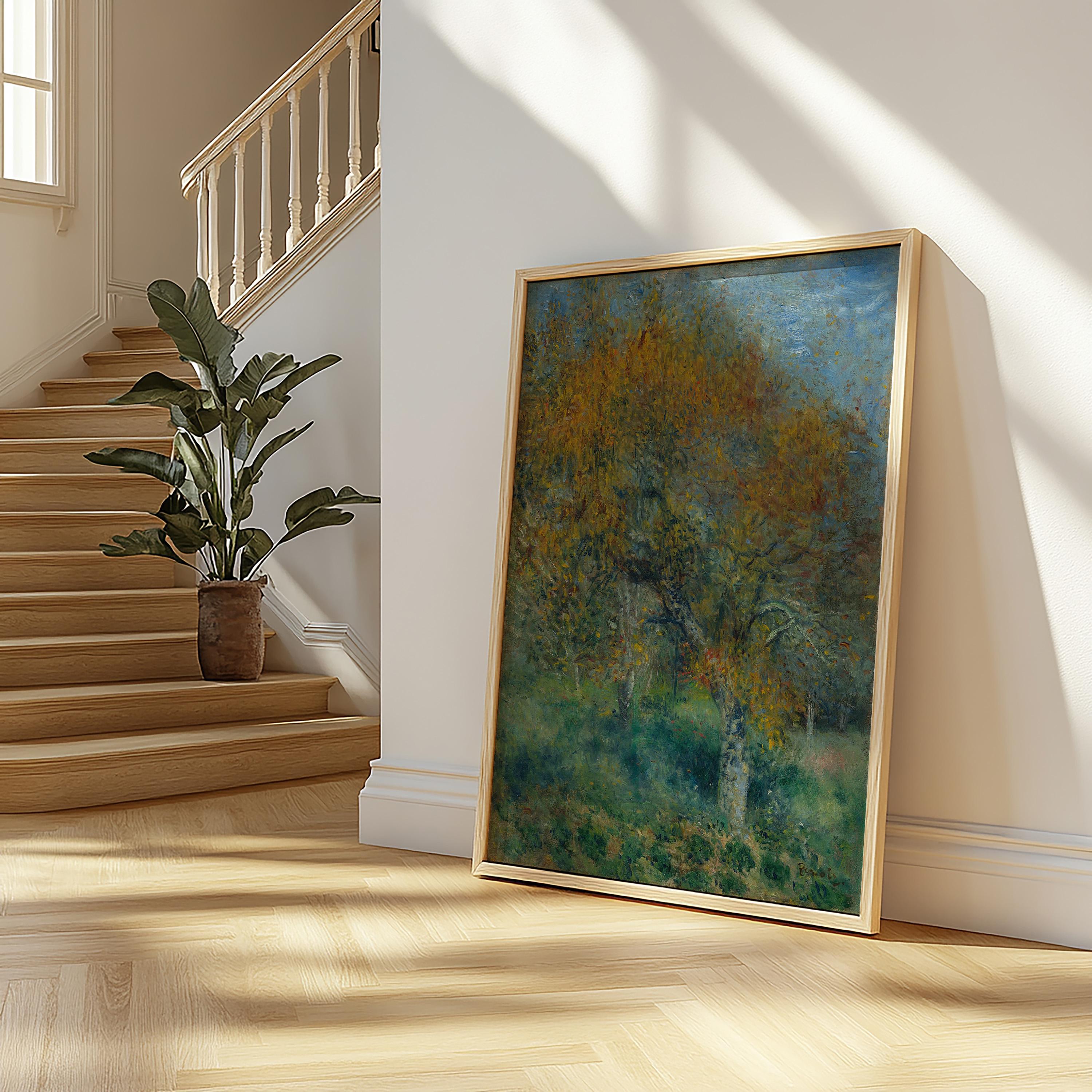 The Pear Tree by Pierre-auguste Renoir 1877 | Impressionism Art Print ...
