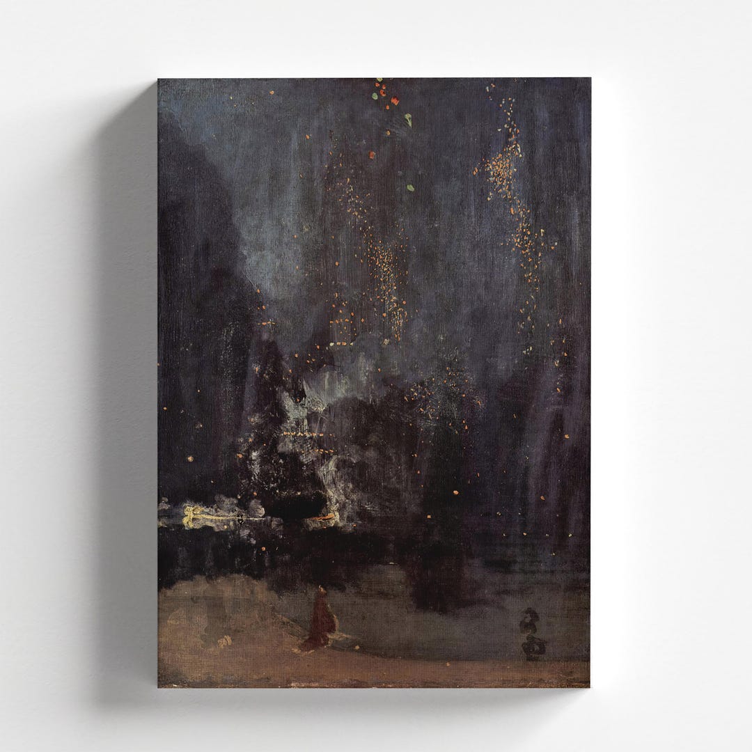 Nocturne in Black and Gold – the Falling Rocket by James Mcneill ...