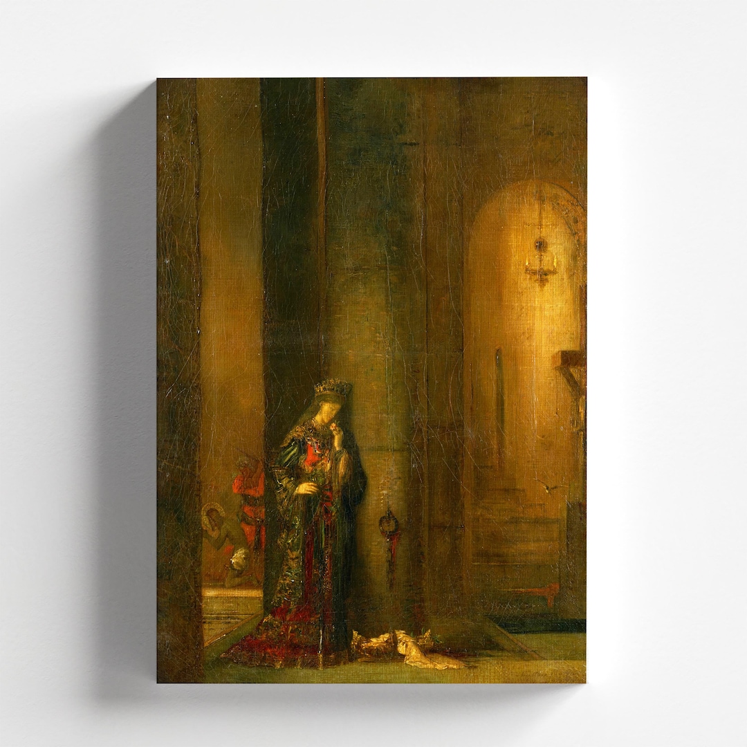 Salome at the Prison by Gustave Moreau C.1873-76 | Symbolism Art Print ...