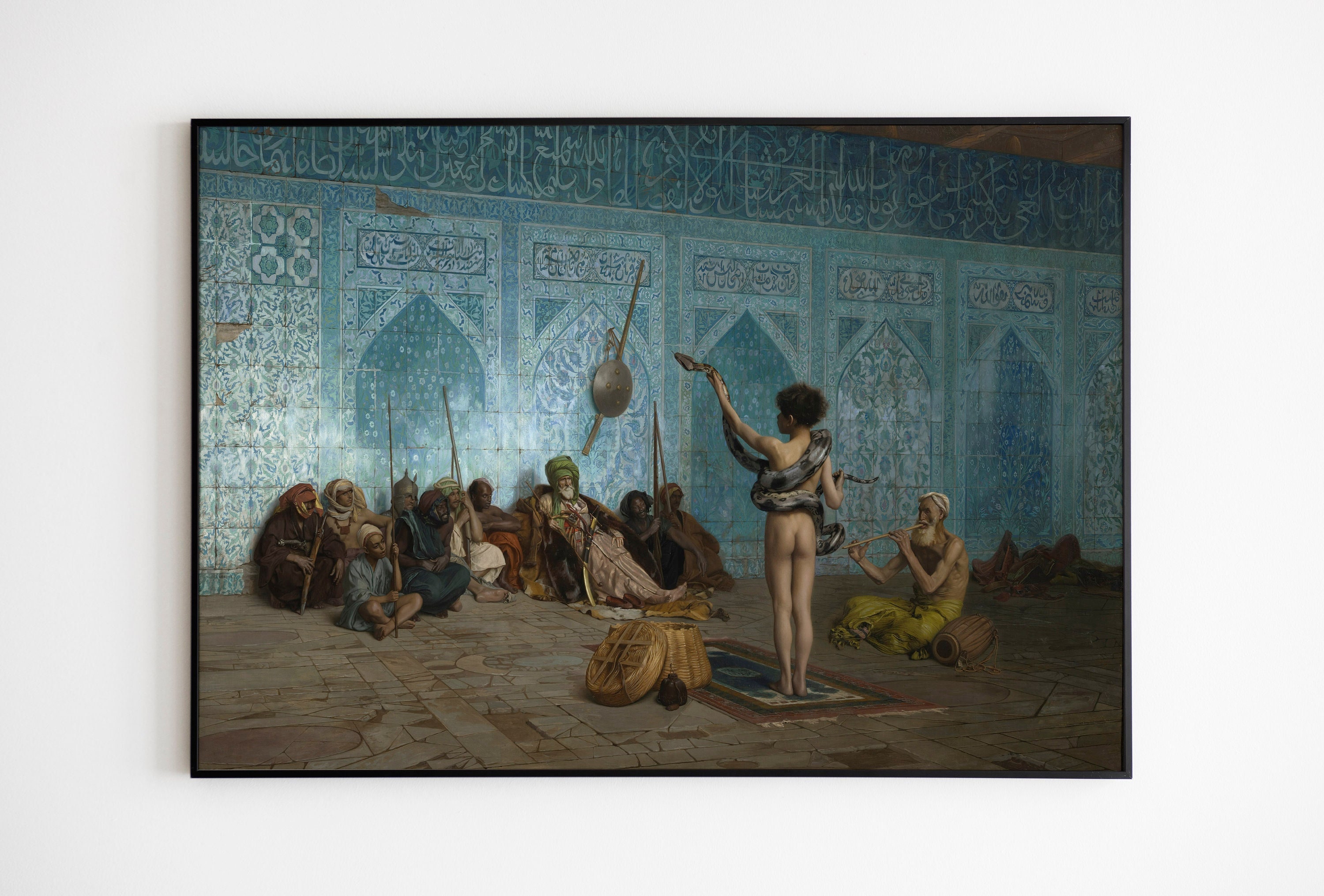 The Snake Charmer by Jean-léon Gérôme C.1870 Orientalism, Genre Painting - Etsy