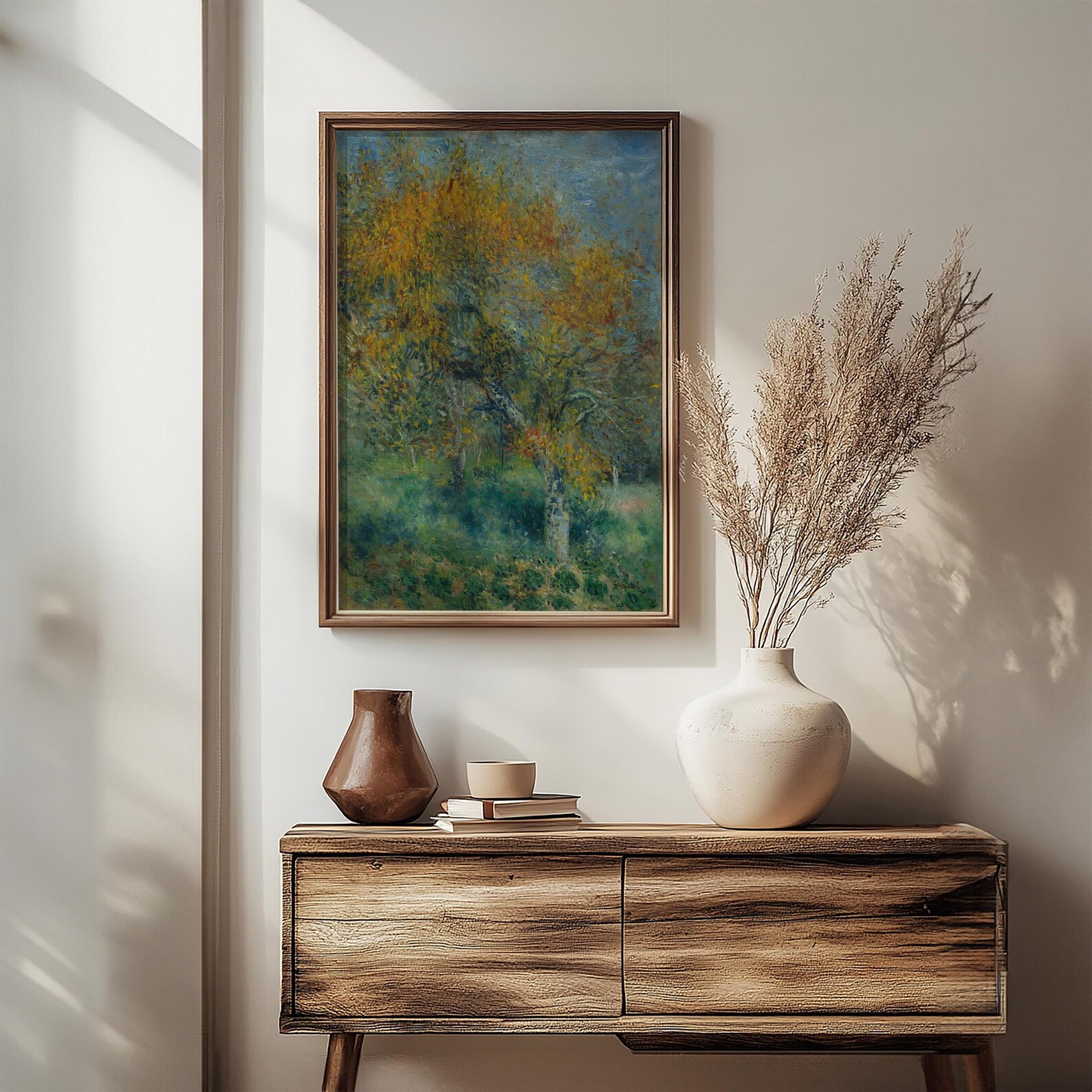 The Pear Tree by Pierre-auguste Renoir 1877 | Impressionism Art Print ...