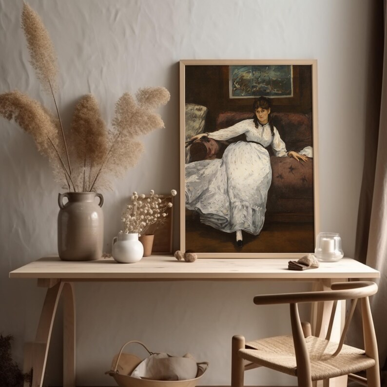 Repose (le Repos) by Édouard Manet C.1870-71 | Realism Art Print (D0661 ...