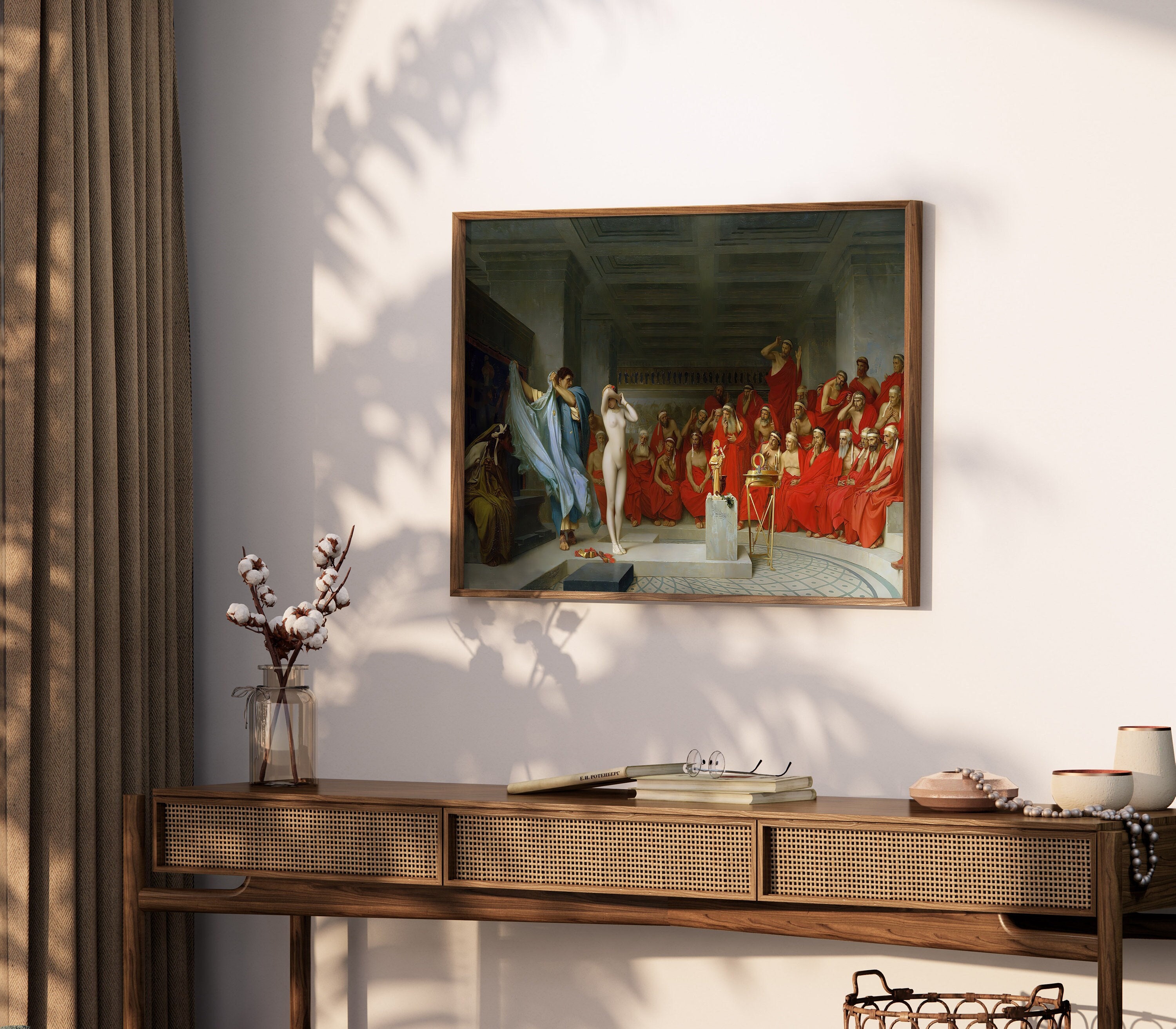 Phryne Before the Areopagus by Jean-léon Gérôme 1861 Academicism ...