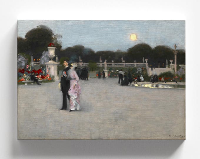 John Singer Sargent Watercolor Reproductions. A Fountain, Villa Di ...
