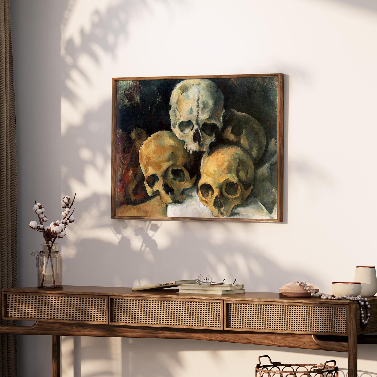 Pyramid of Skulls by Paul Cézanne C.1901 | Post-impressionism Art Print ...