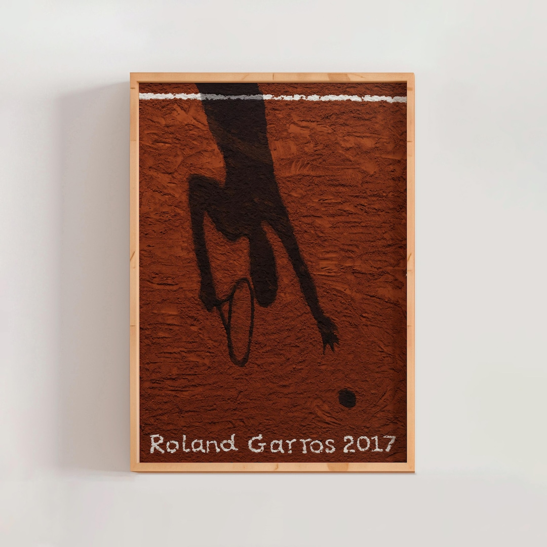Roland Garros French Open 2017 Poster, Vik Muniz, Modern French Art ...