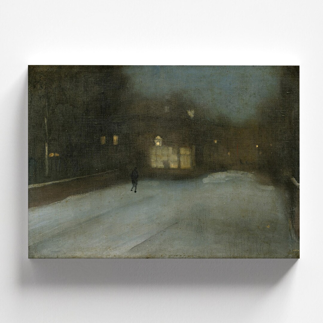 Nocturne in Grey and Gold - Chelsea Snow by James Abbott Mcneill ...