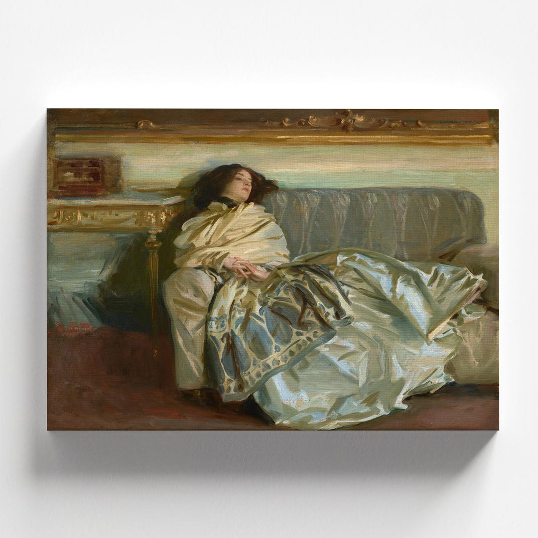 Repose (nonchaloir) by John Singer Sargent 1911 | Realism Art Print ...