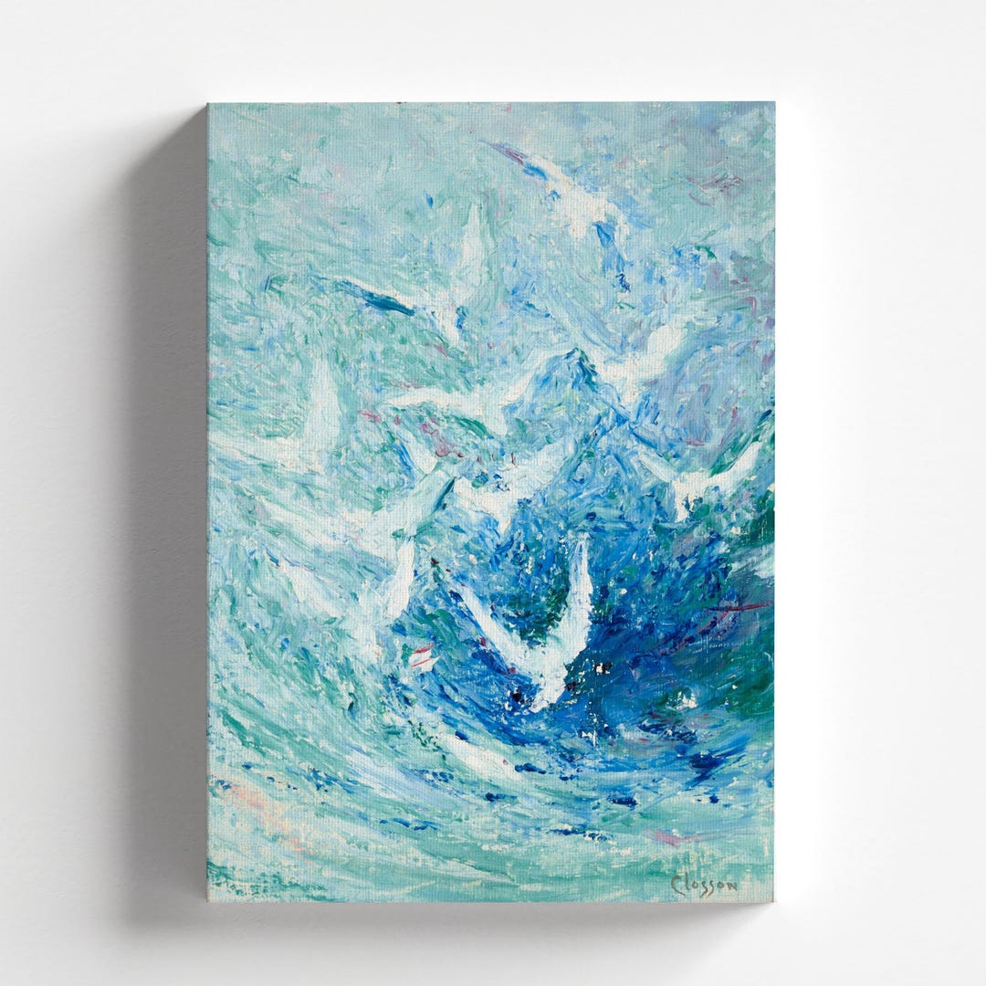 The School of Fish by William Baxter Closson | American Realism, Marine ...