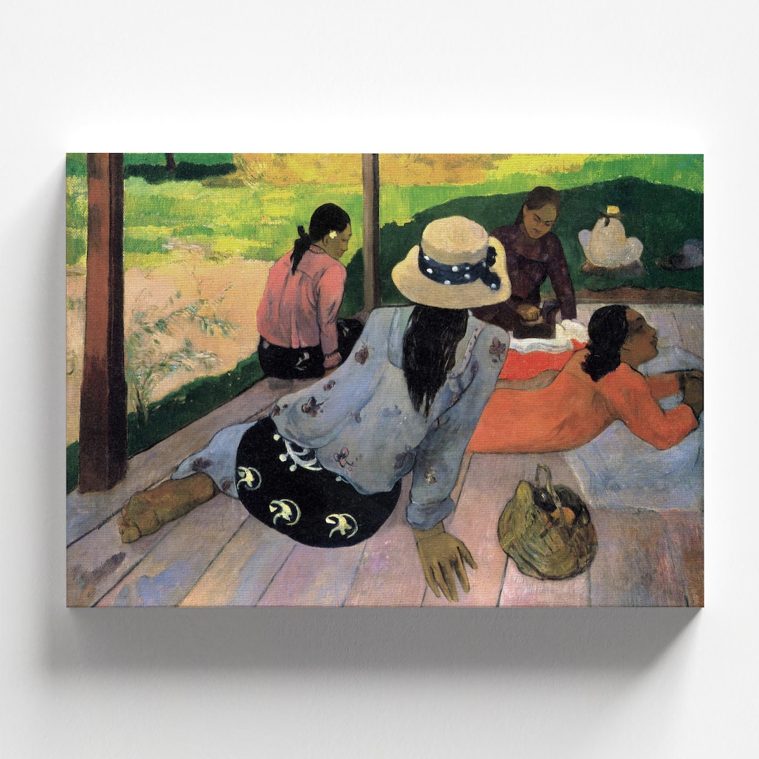 The Siesta by Paul Gauguin 1894 | Post-impressionism Art Print (B3604 ...