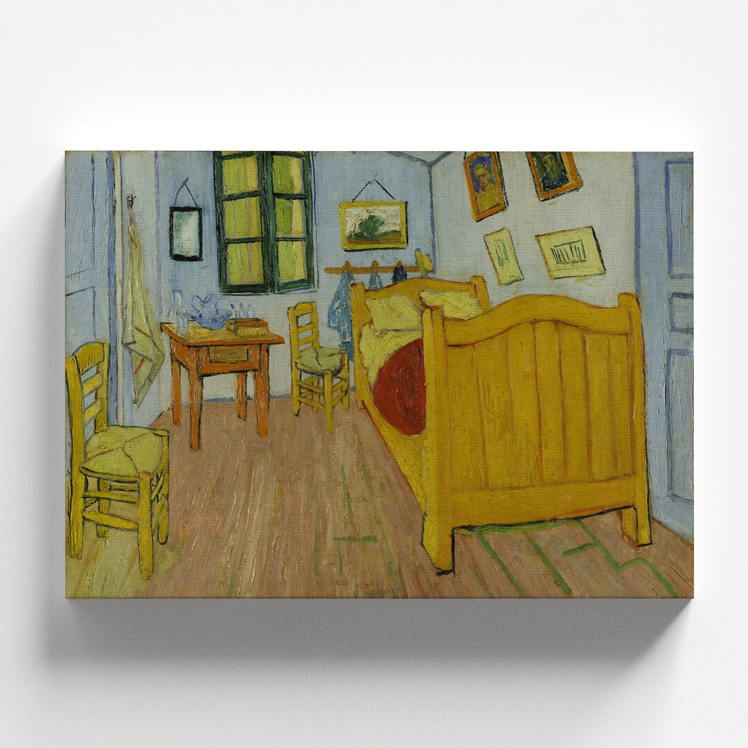 Bedroom in Arles by Vincent Van Gogh 1888 (first Version) | Post ...