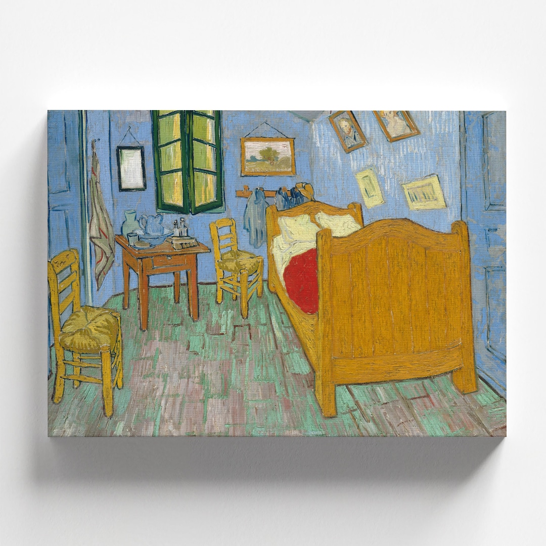 Bedroom in Arles by Vincent Van Gogh 1888 (second Version) | Post ...