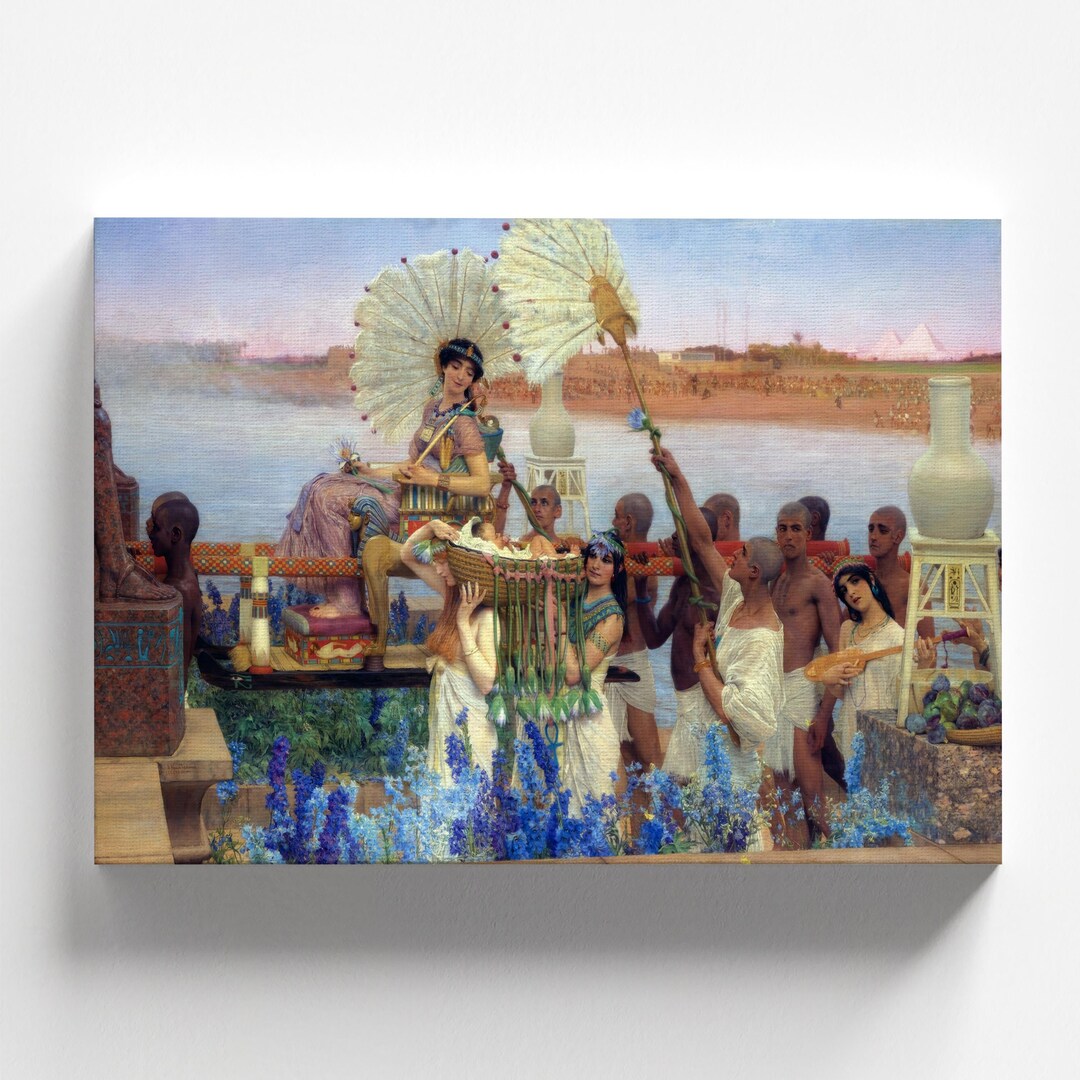 The Finding of Moses by Lawrence Alma-tadema 1904 | Classical Art Print ...
