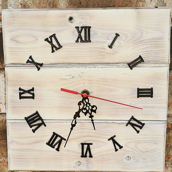 Farmhouse Wall Clock - Etsy