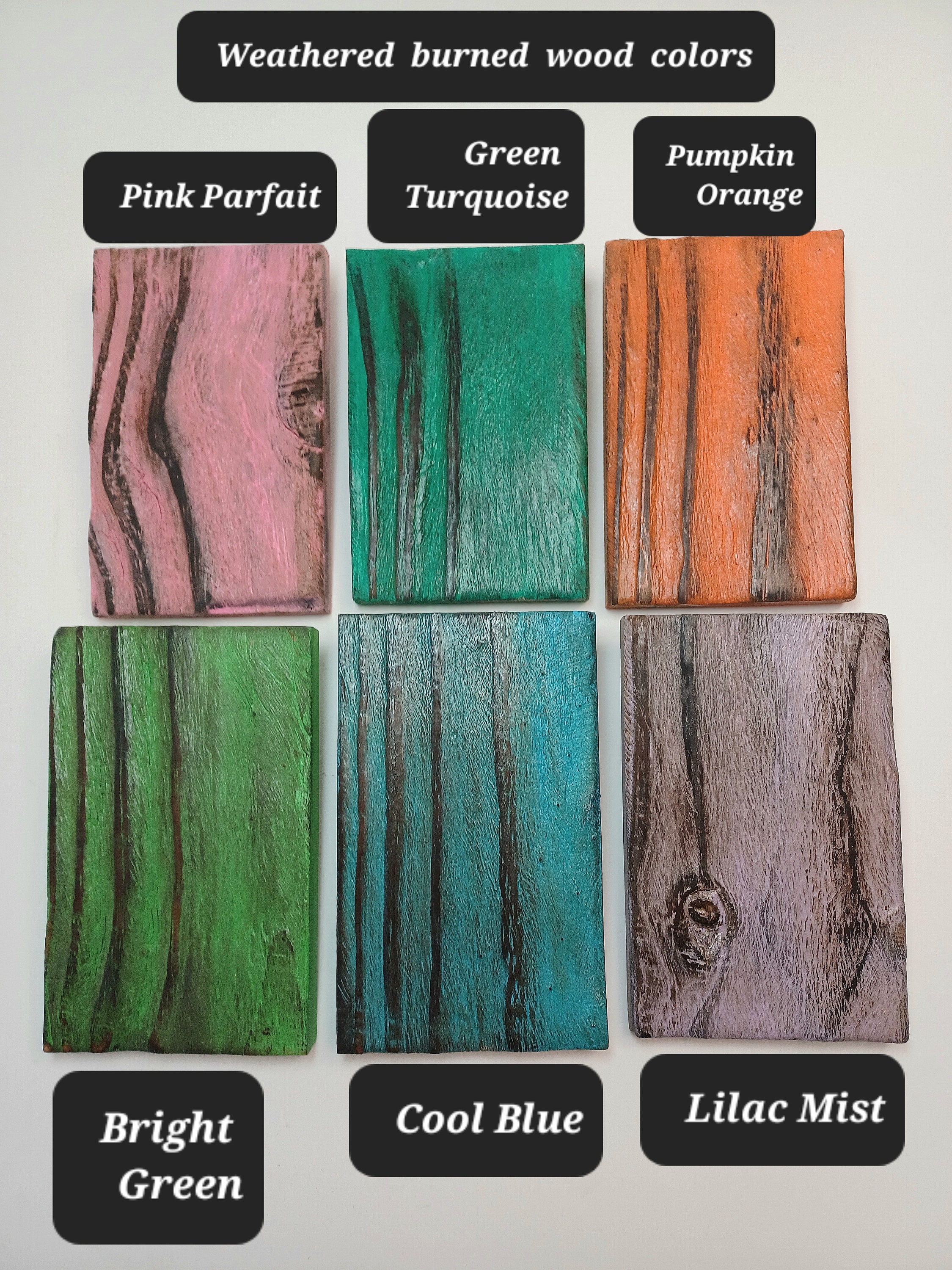 Rustic Weathered Burned Wood Wall Clock Barnwood Farmhouse 12x12 in ...