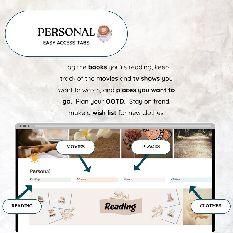 Notion Template 2024 Aesthetic, Notion Dashboard, Ultimate Life Planner Notion, Aesthetic ...