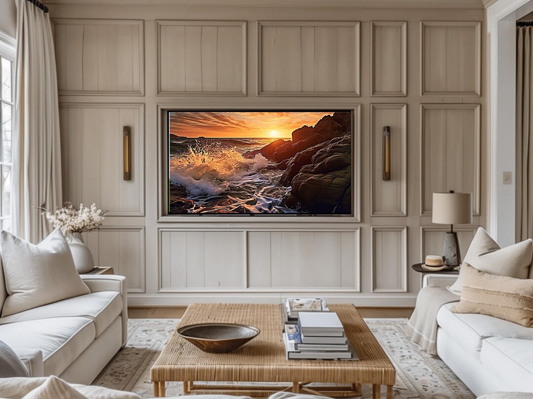 Ocean Art Frames for Frame TV | Digital Download for Samsung TV Decor ...