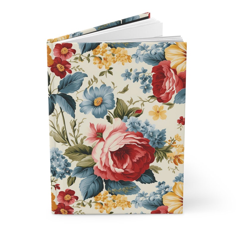 Journal French Toile Scrapbook Journal Gift for Traveler Toile Diary ...