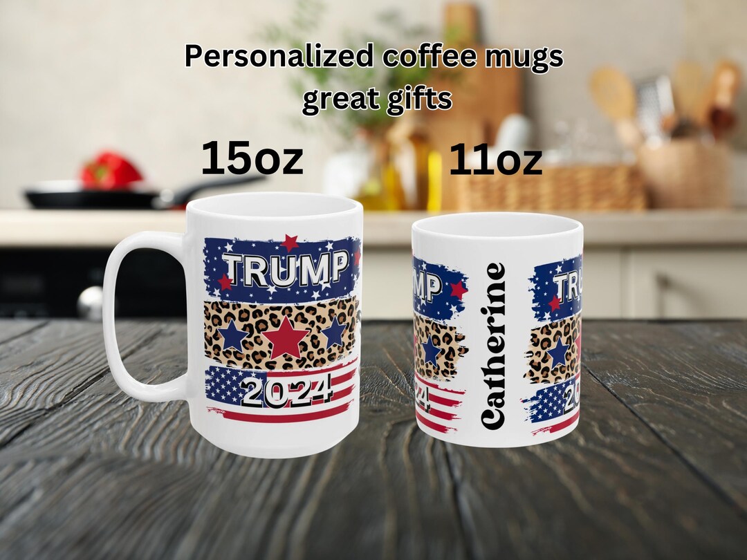 Trump Vance 2024 Mug Trump Lover Gift Trump Merch MAGA USA Gift Trump ...