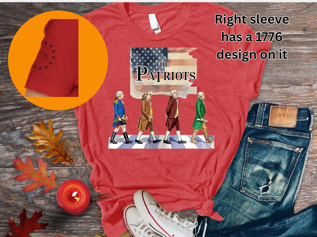Founding Fathers T-shirt: American Revolution Graphic Tee - Etsy