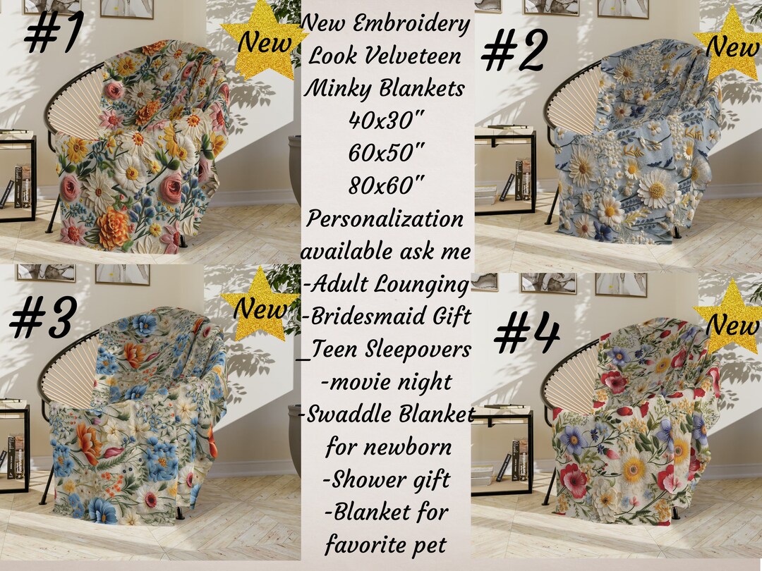 French Country Blanket Floral Throw Chinoiserie Throw Romantic Throw ...