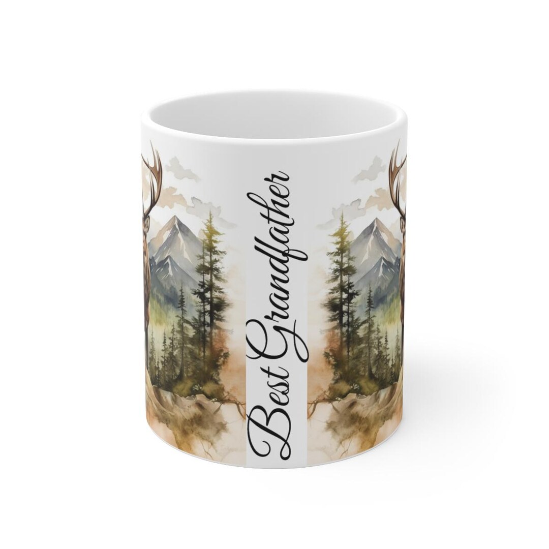 Personalized Deer Hunting Mug: Custom Ceramic Coffee Cup Gift - Etsy