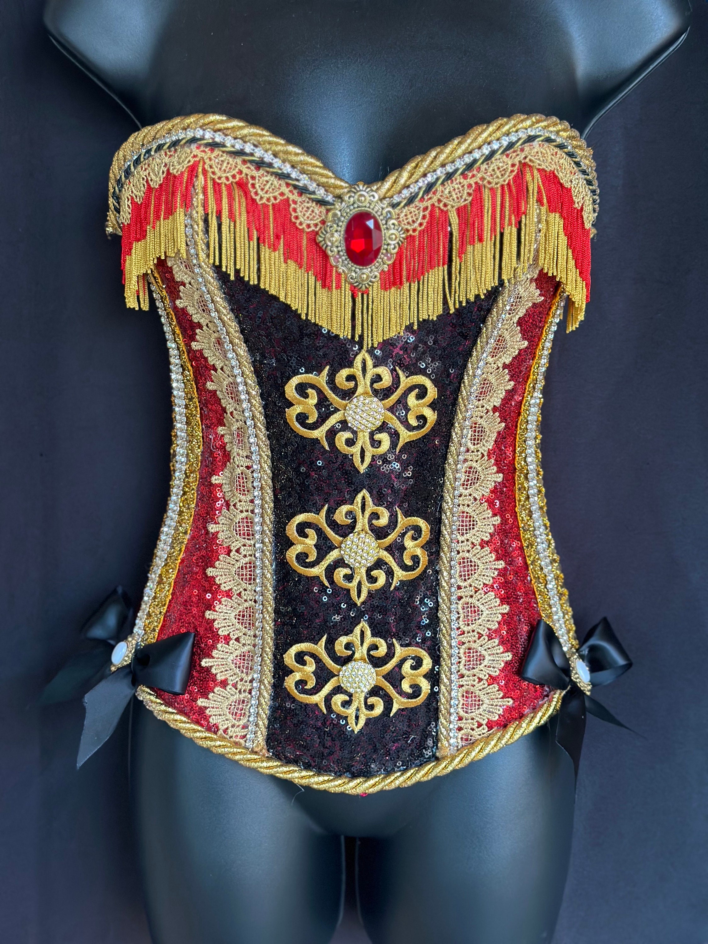 Regal Ring Leader Corset Costume Adult Women circus Costume Ring Leader ...