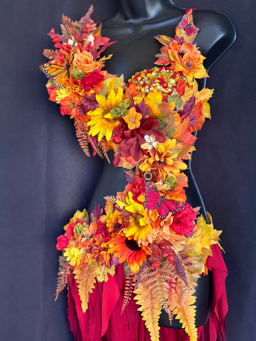 Adult Fall Woodland Fairy Costume, Autumn Fairy Costume, Autumn Fairy ...