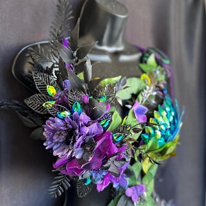 Night Shade Fairy Costume | Dark Fairy | Dark Iridescent Fairy | Nymph ...